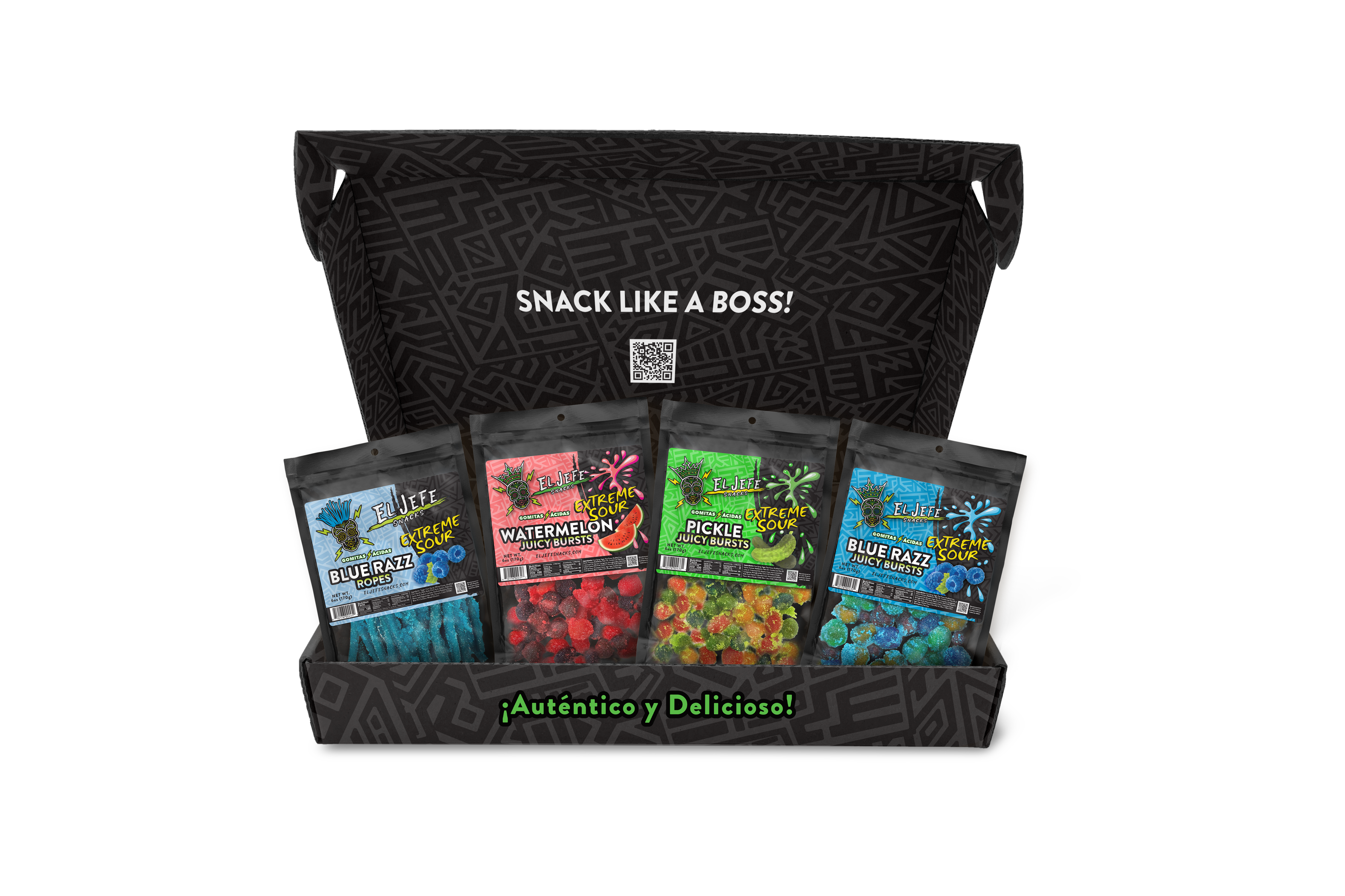 The Extreme Sour Shock Pack – El Jefe Snacks