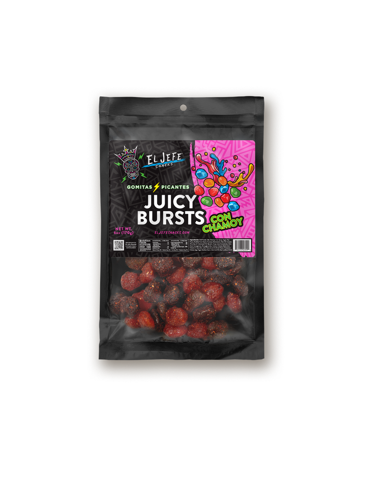 El Jefe - Juicy Bursts Con Chamoy – El Jefe Snacks