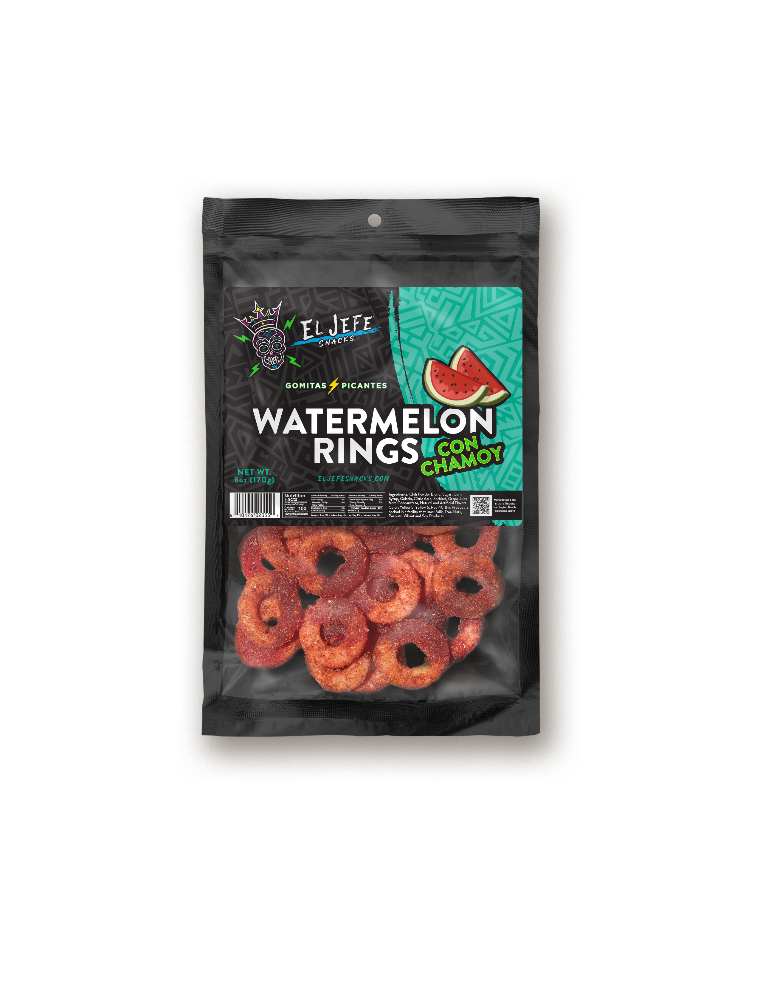 Watermelon Rings Con Chamoy – El Jefe Snacks