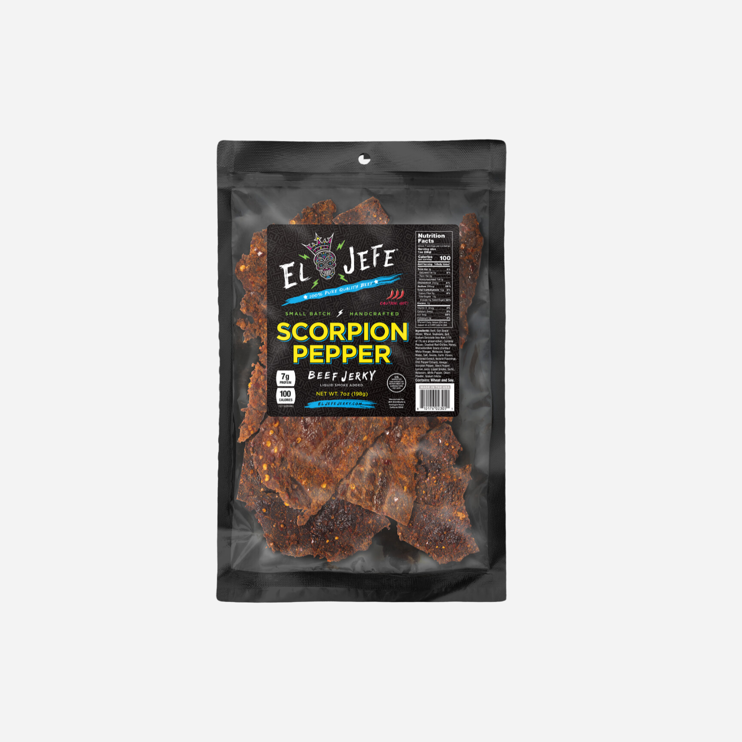 El Jefe - Scorpion Pepper Flavor – El Jefe Snacks